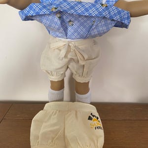 Bloomer Pattern for 18" Dolls, Inspired Feed Sack Bloomers, 1930's ...