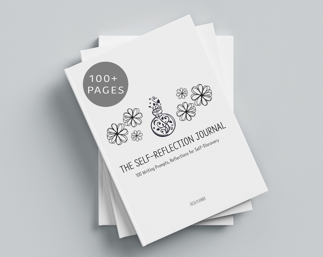 100 DAYS of Journal Prompts for Self Discovery Self - Etsy