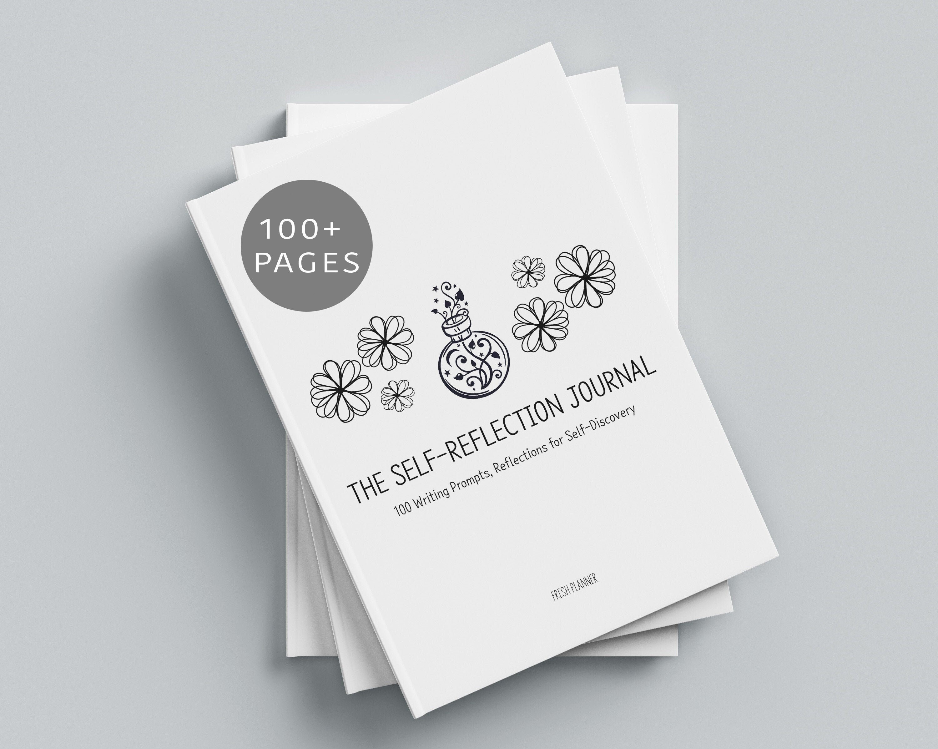 100 DAYS of Journal Prompts for Self Discovery, Self Reflection Anxiety ...