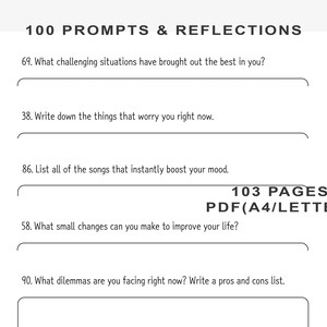 Mindfulness Journal Digital, Self Reflection Workbook PDF, Self ...