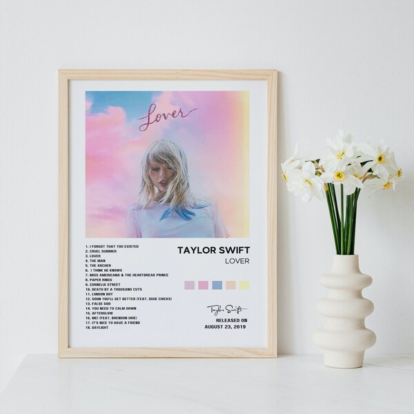 Taylorswift Lover Poster - Etsy