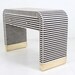 Bone Inlay Waterfall 2 Drawers Console Table Black Bone Inlay - Etsy