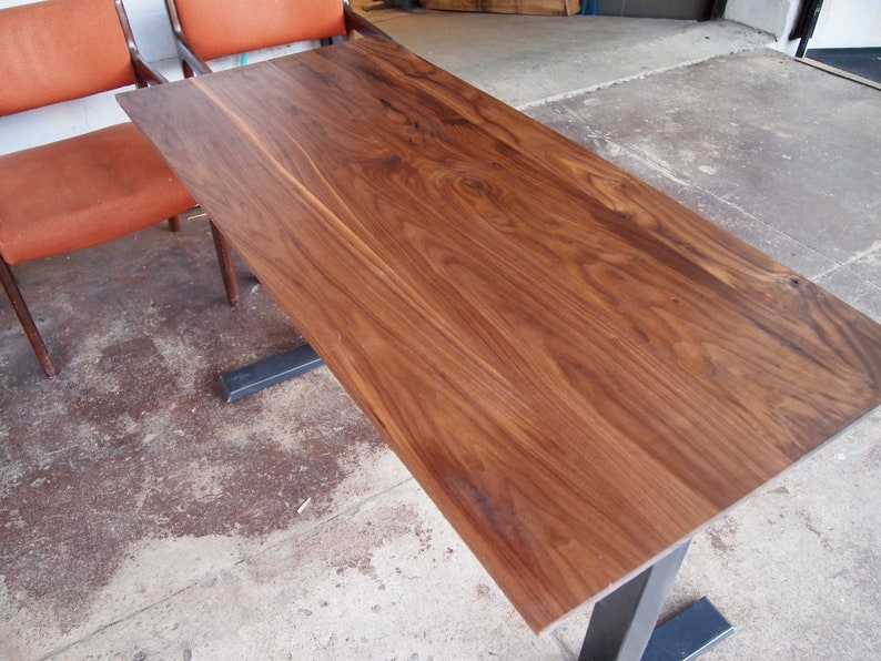 Solid American Black Walnut Desktop and Table Top - Etsy