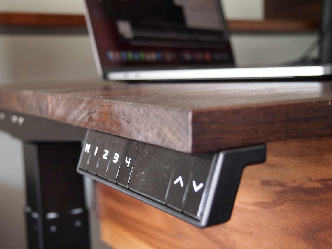 American Walnut Sit-stand Studio Desk | Etsy