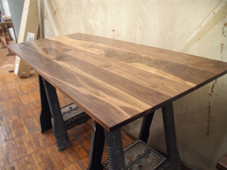 Solid American Black Walnut Desktop and Table Top - Etsy