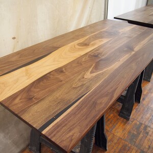 Solid American Black Walnut Desktop and Table Top - Etsy