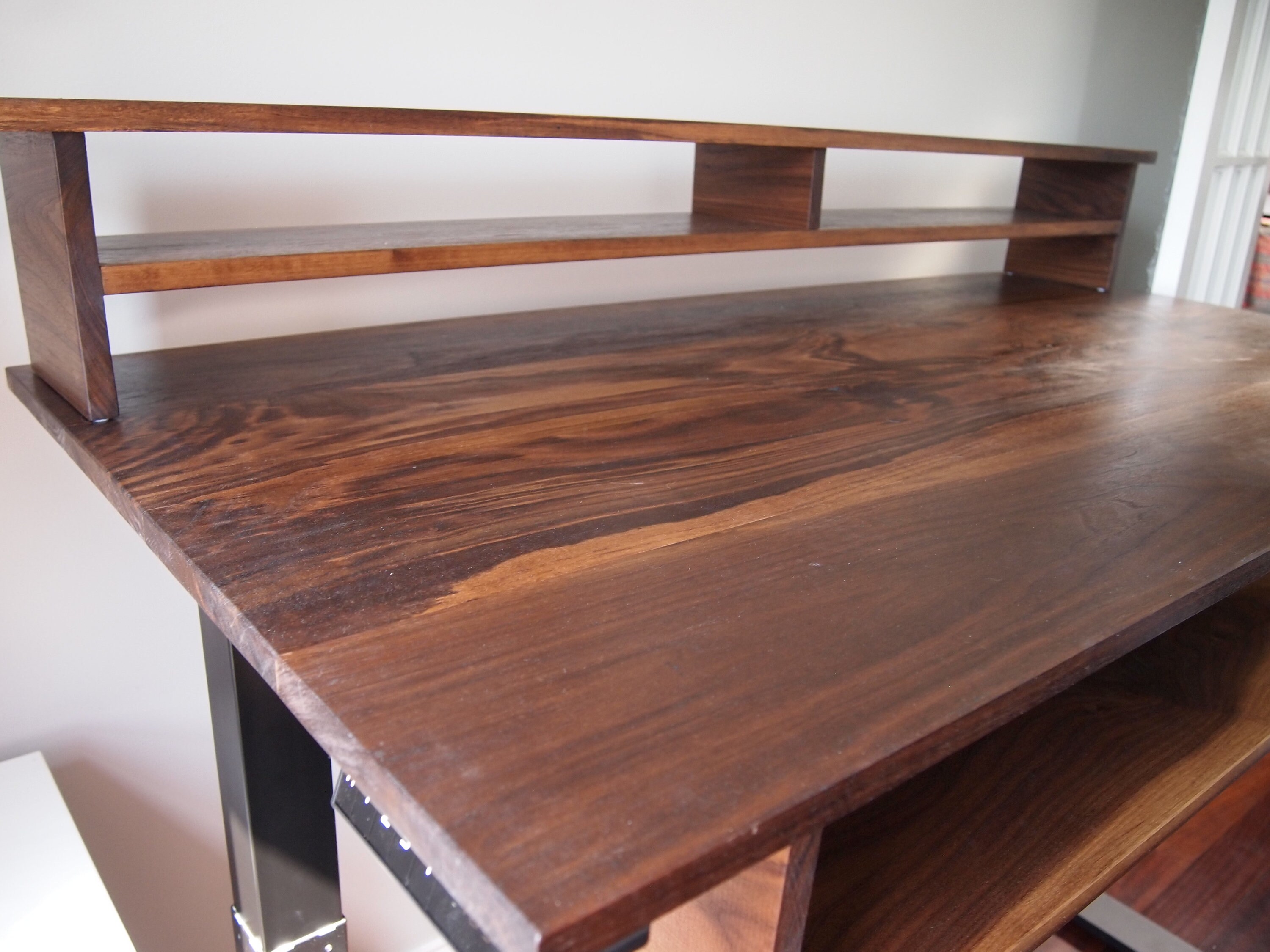 American Walnut Sit-stand Studio Desk | Etsy UK