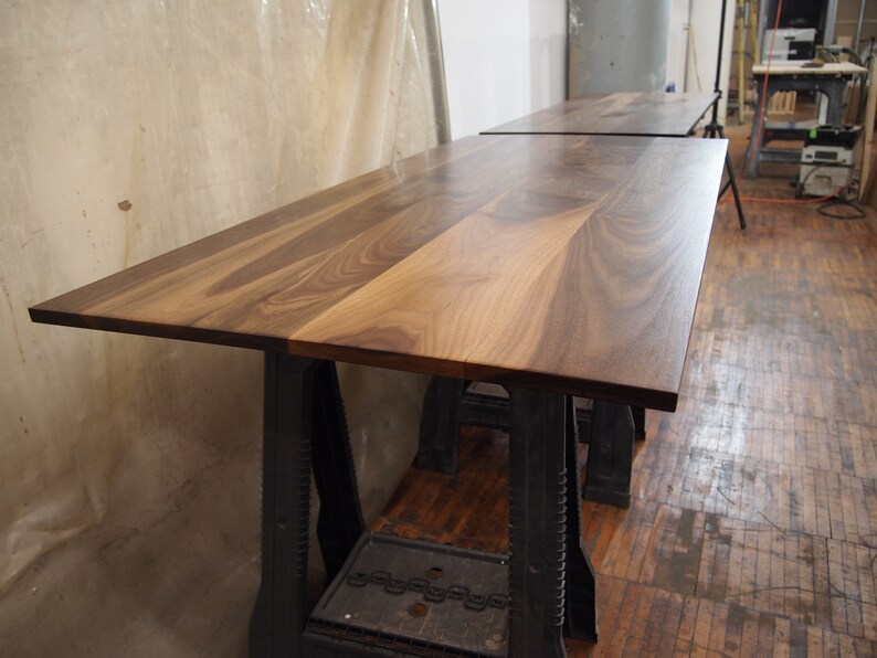 Solid American Black Walnut Desktop and Table Top - Etsy