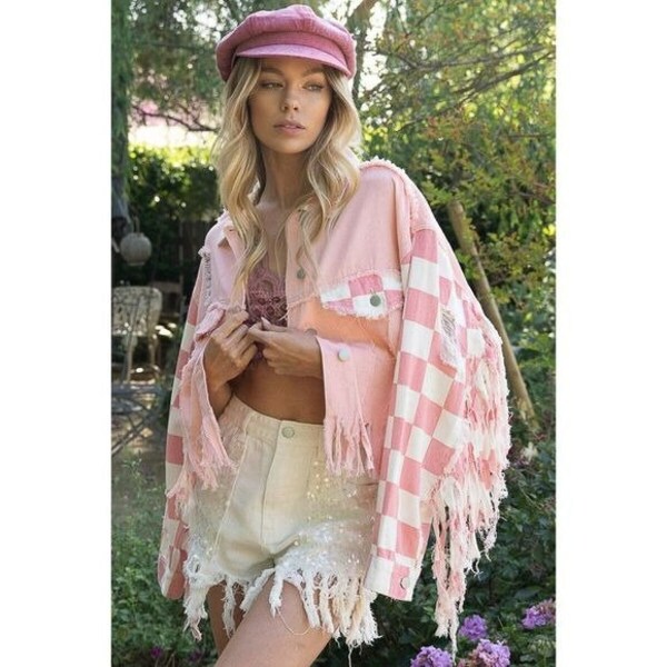 Checkered Jacket - Etsy