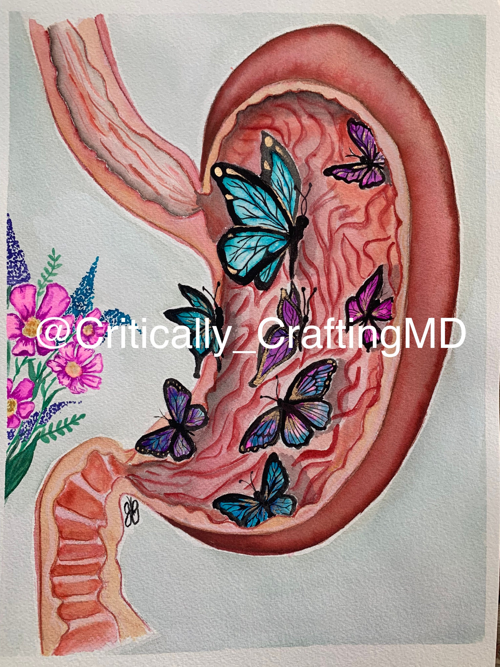 Butterflies in My Stomach - Etsy