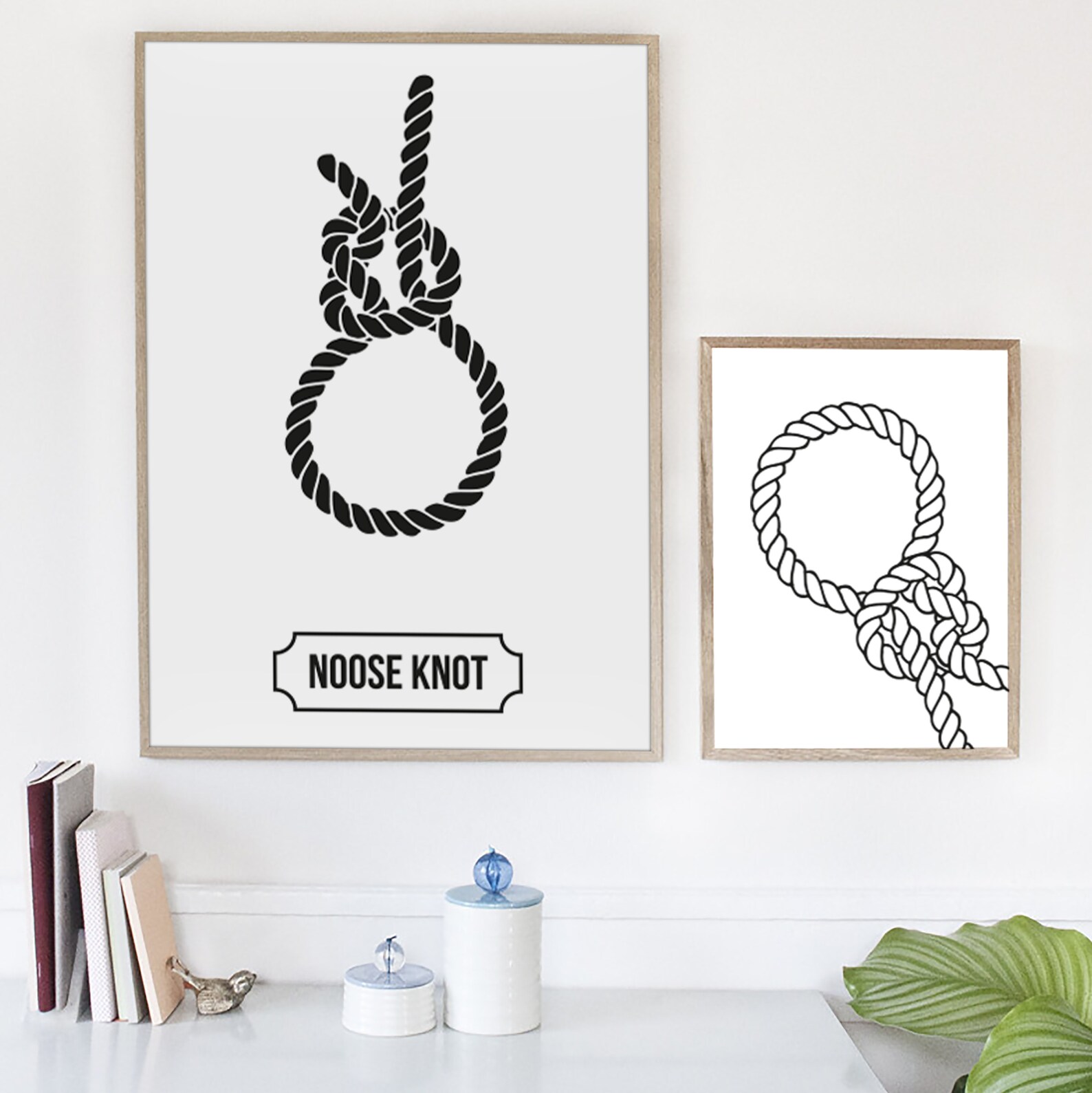 Rope Knot SVG, Nautical Rope Cut File, Noose Knot, Rope Svg, DXF PNG ...