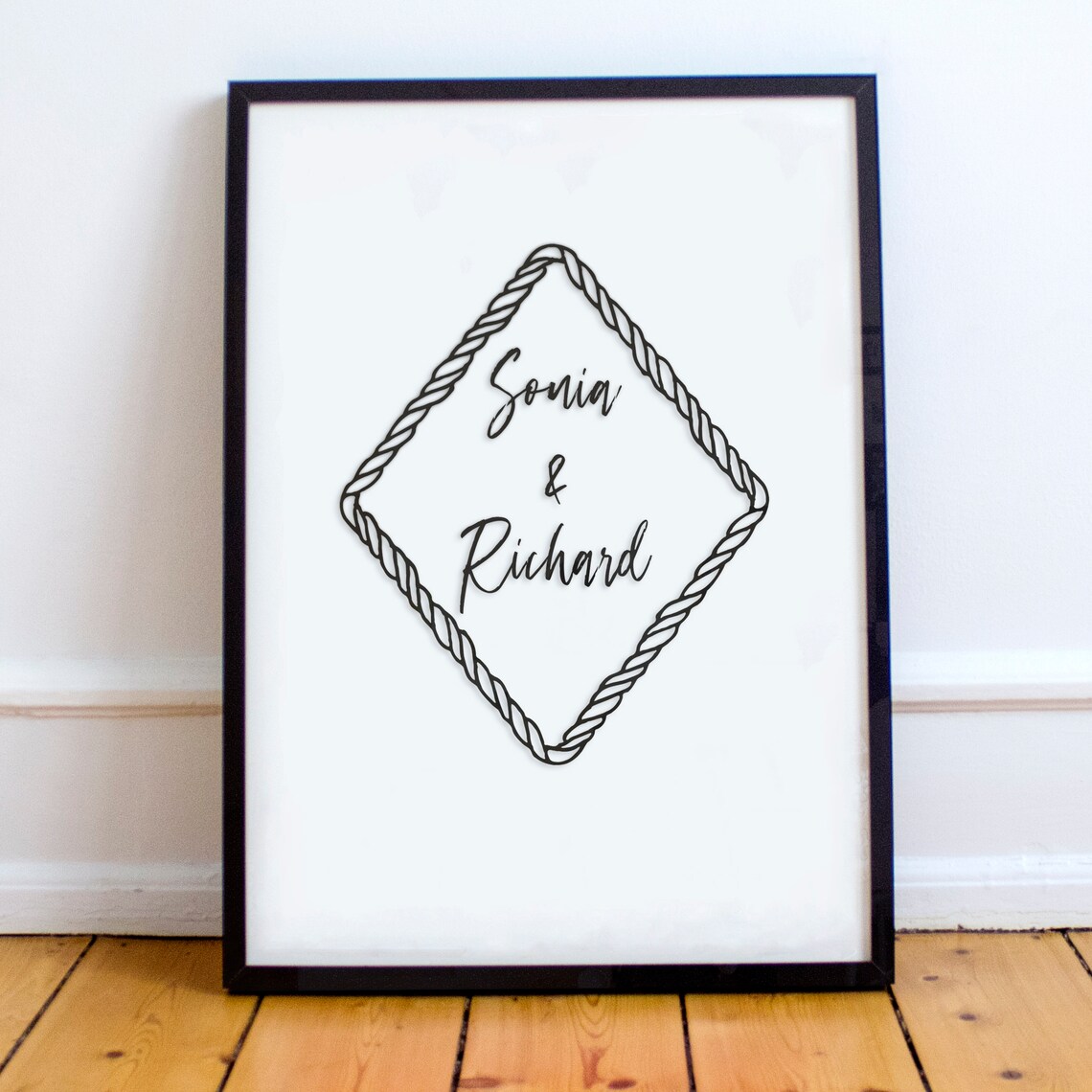 Rope Frame SVG Bundle, Rope Oval Svg, Rope Square SVG, Rope Heart Svg ...