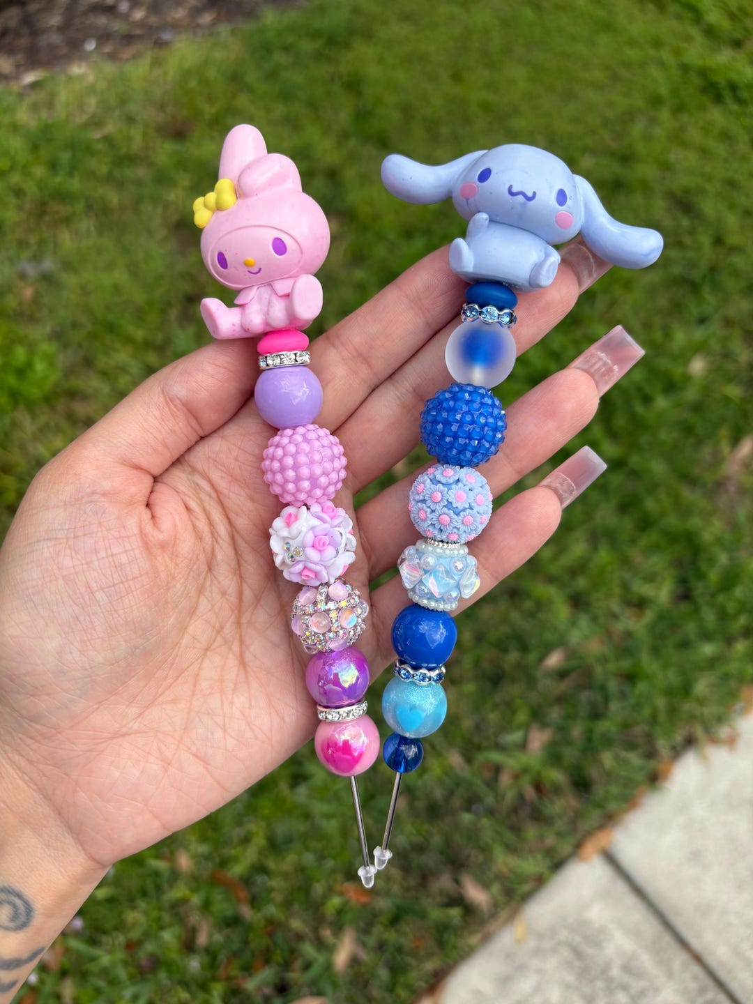 Pastel Anime Beaded Pokey Tool, Weeding Tool, Crafting Tool - Etsy