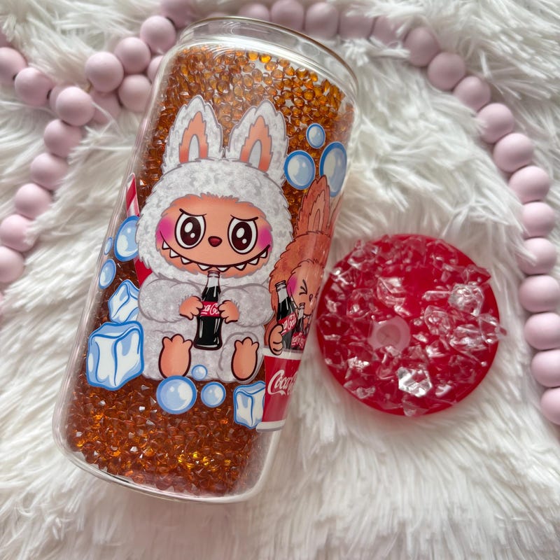 Labubu Coke Keychain - Etsy