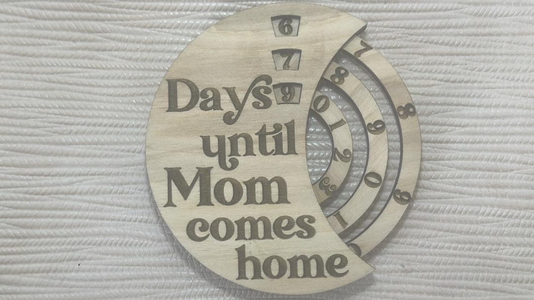 Days Until Dad Comes Home, Days Until Mom Comes Home Military ...