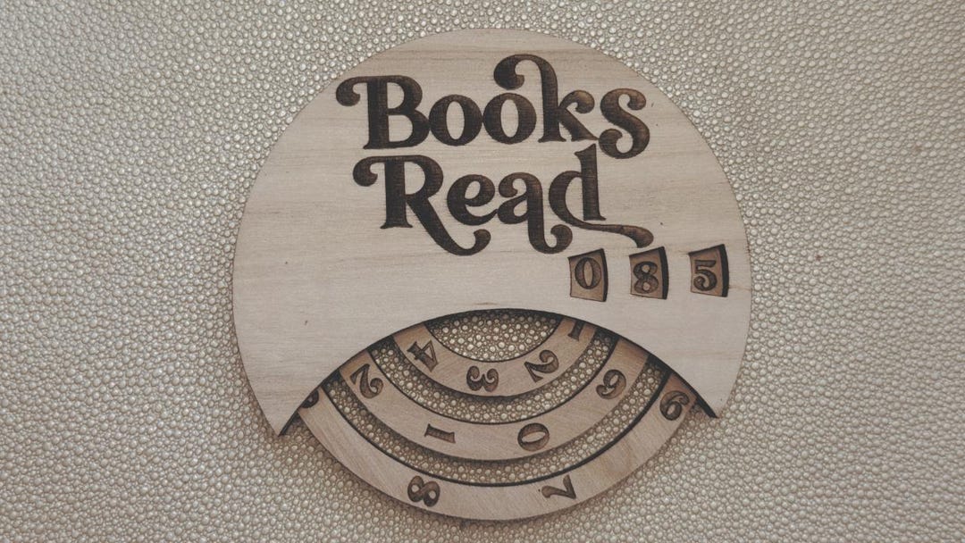 Books Read Tracker Magnet | Reading Progress,audio Book Lover Gift - Etsy