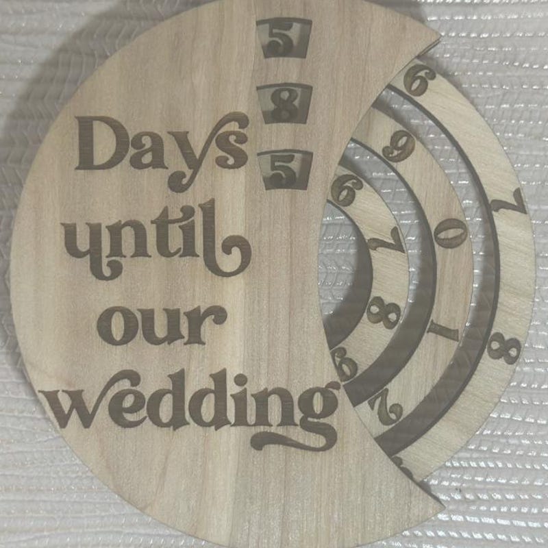 Our Engagement Magnet - Etsy