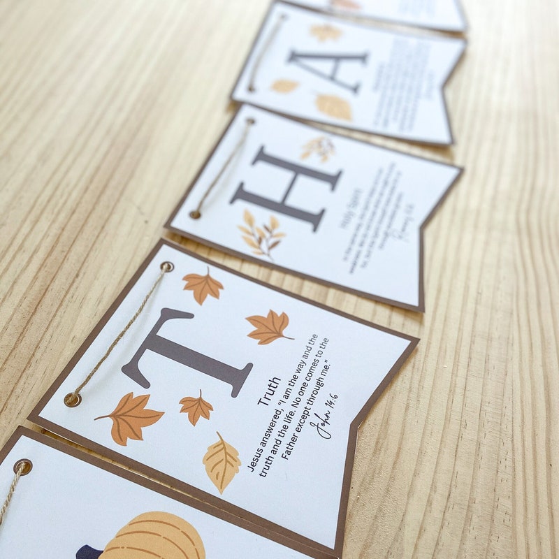 Thanksgiving Banner - Etsy