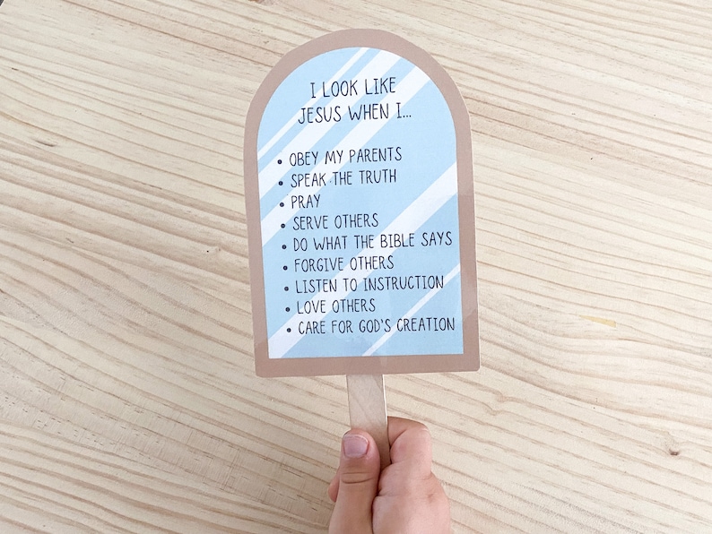 Reflecting Jesus Mirror for Kids Bible Printables Sunday School Lesson ...