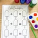 Color Learning Activity, Color Mixing, Color Matching Game, Primary and ...