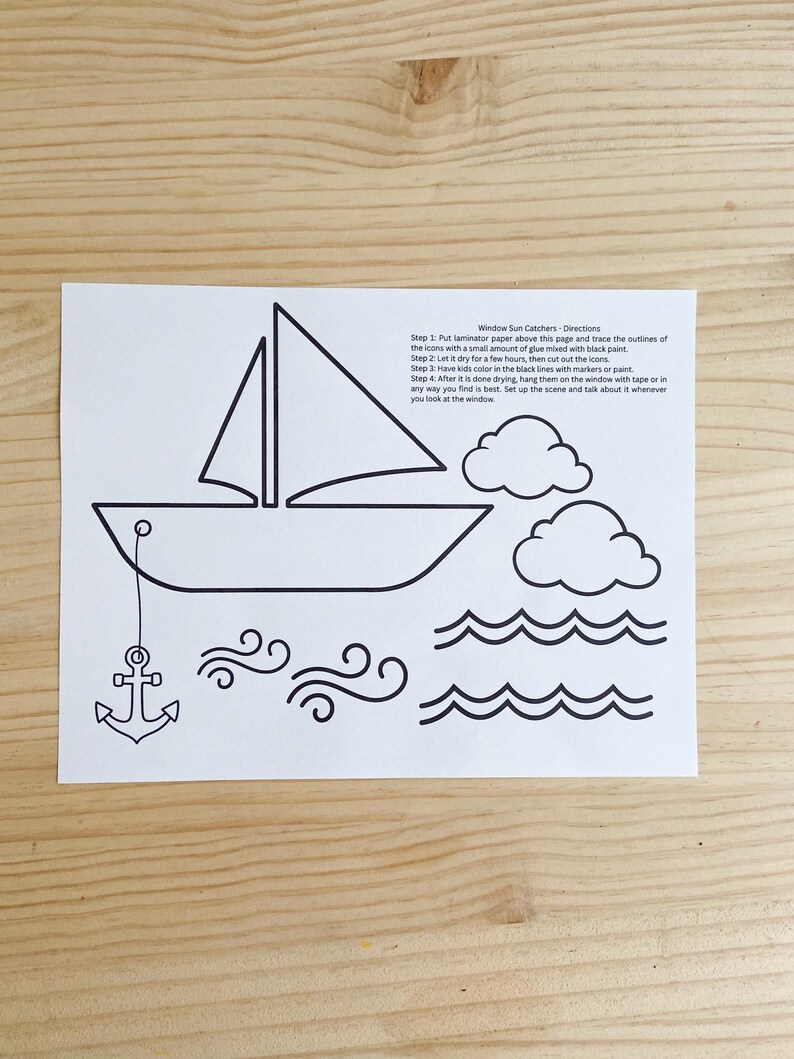 Anchored in Christ Activity Pack, Jesus Anchor Craft Bible Verse ...