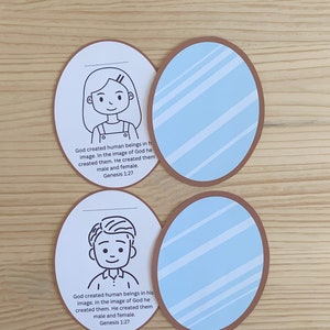 Image of God Mirror Flashlight Craft for Kids Bible Sunday School ...