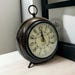 Wooden Desk Clock, Tabletop Clock, Round Clock, Housewarming Clock ...