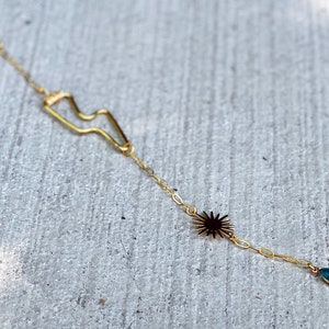 Lightning Bolt Crystal Suncatcher, Gemstone Suncatcher, Gift for Her ...