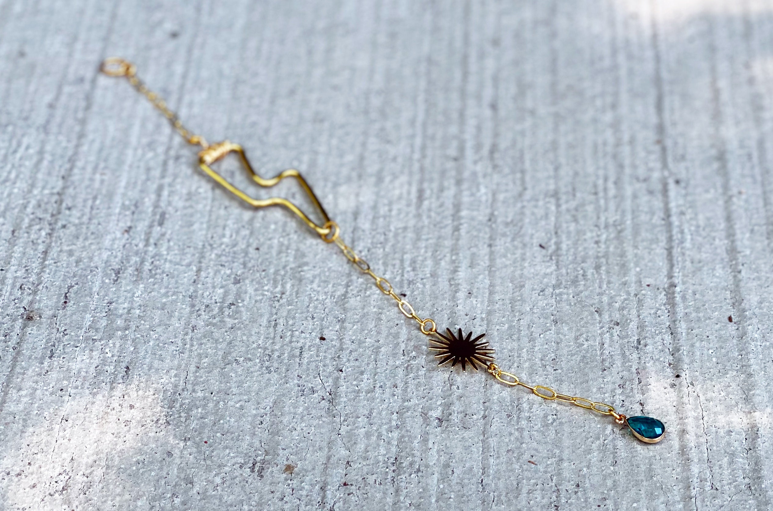 Lightning Bolt Crystal Suncatcher, Gemstone Suncatcher, Gift for Her ...