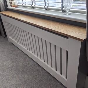 100% Solid Oak-top Radiator Covers - Etsy UK