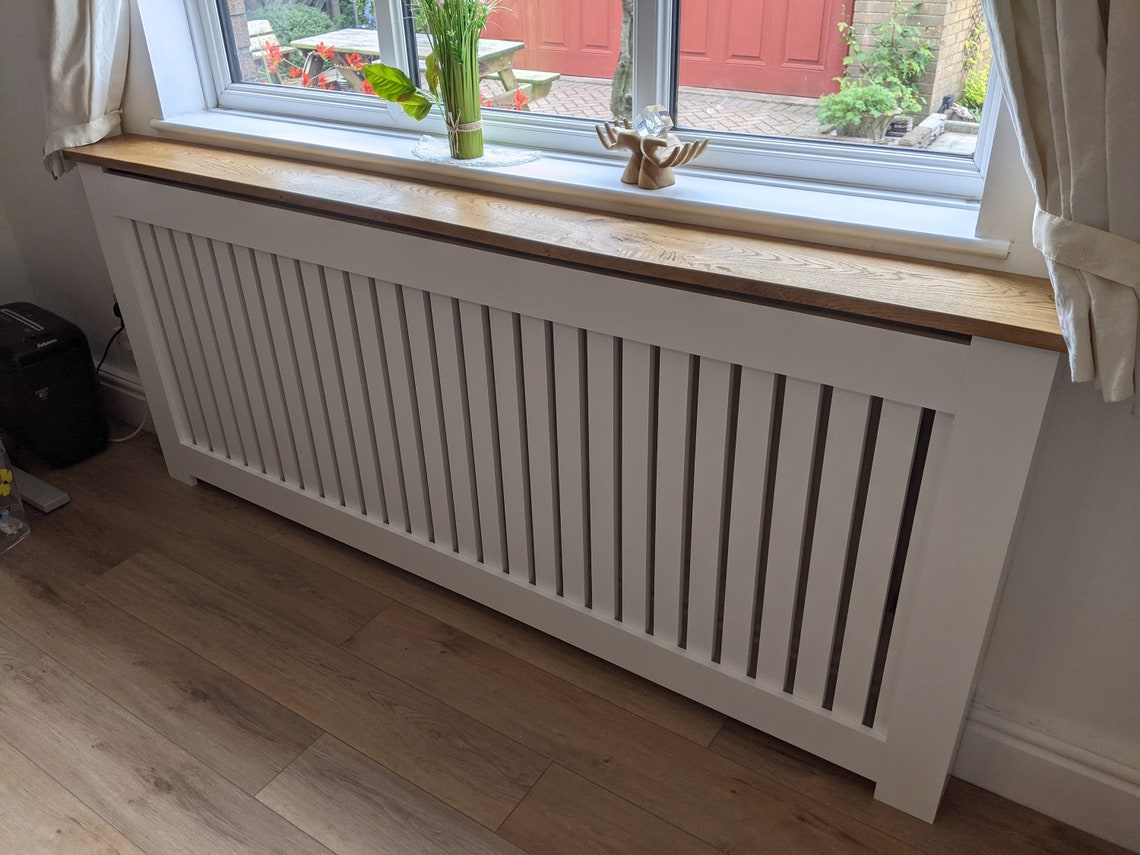 100% Solid Oak-top Radiator Covers - Etsy UK