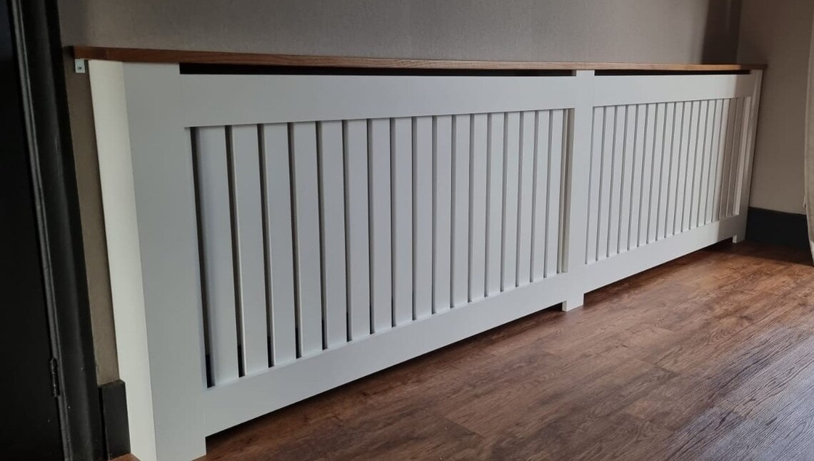 100% Solid Oak-top Radiator Covers - Etsy UK