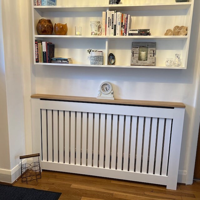 100% Solid Oak-top Radiator Covers - Etsy UK