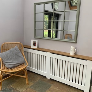 100% Solid Oak-top Radiator Covers - Etsy UK