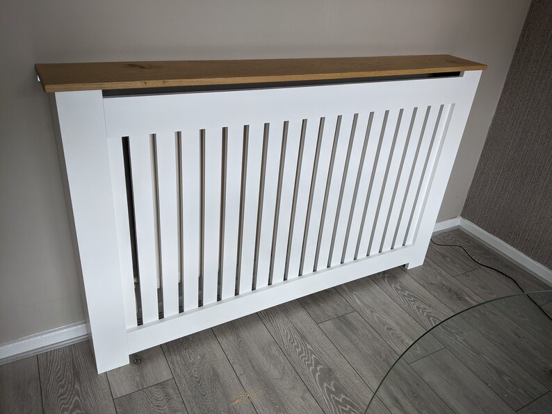 100% Solid Oak-top Radiator Covers - Etsy UK