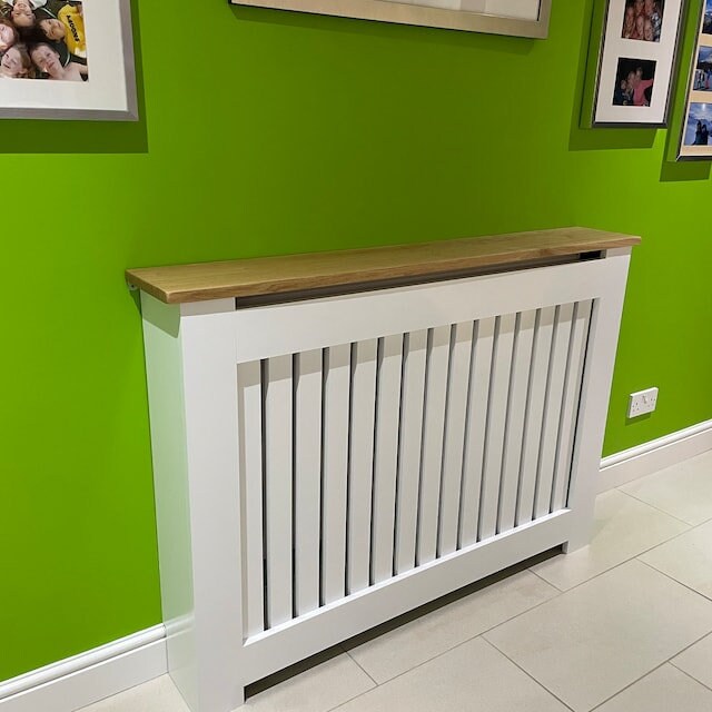 100% Solid Oak-top Radiator Covers - Etsy UK