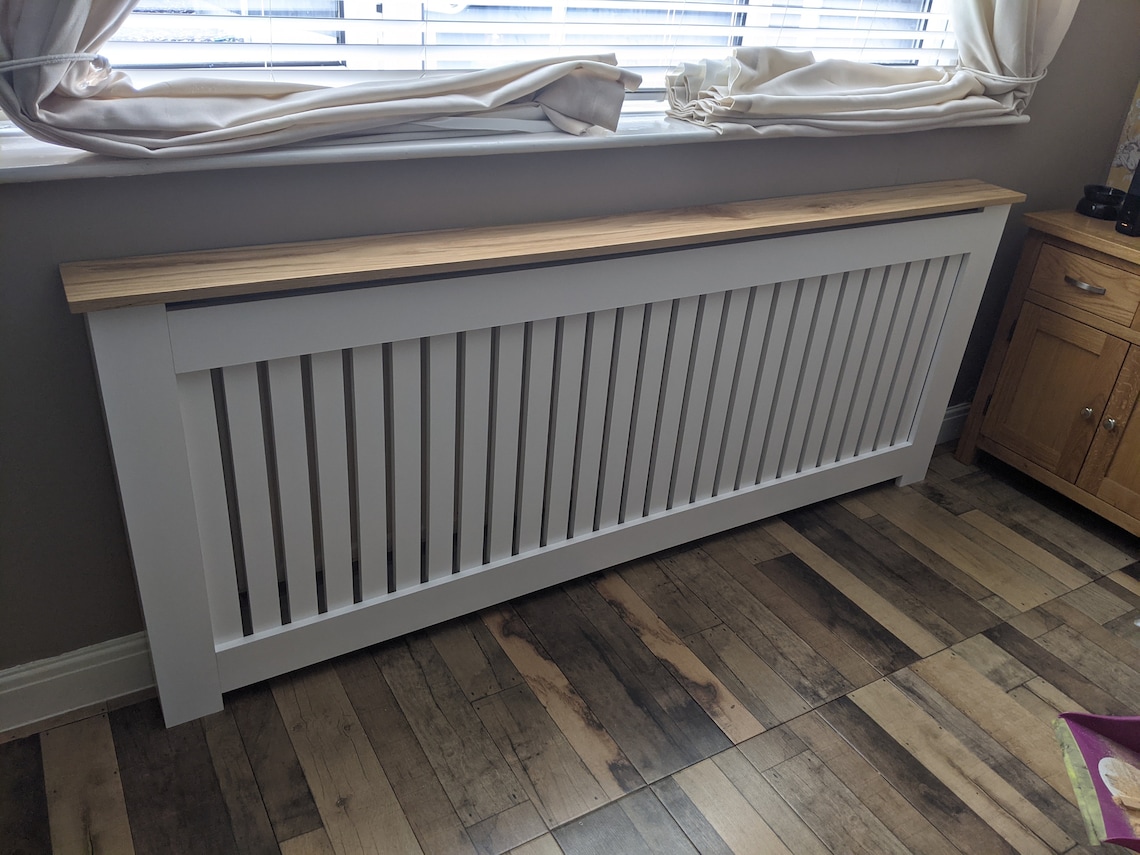 100% Solid Oak-top Radiator Covers - Etsy UK