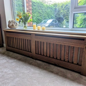 Solid Oak Radiator Covers - Etsy UK