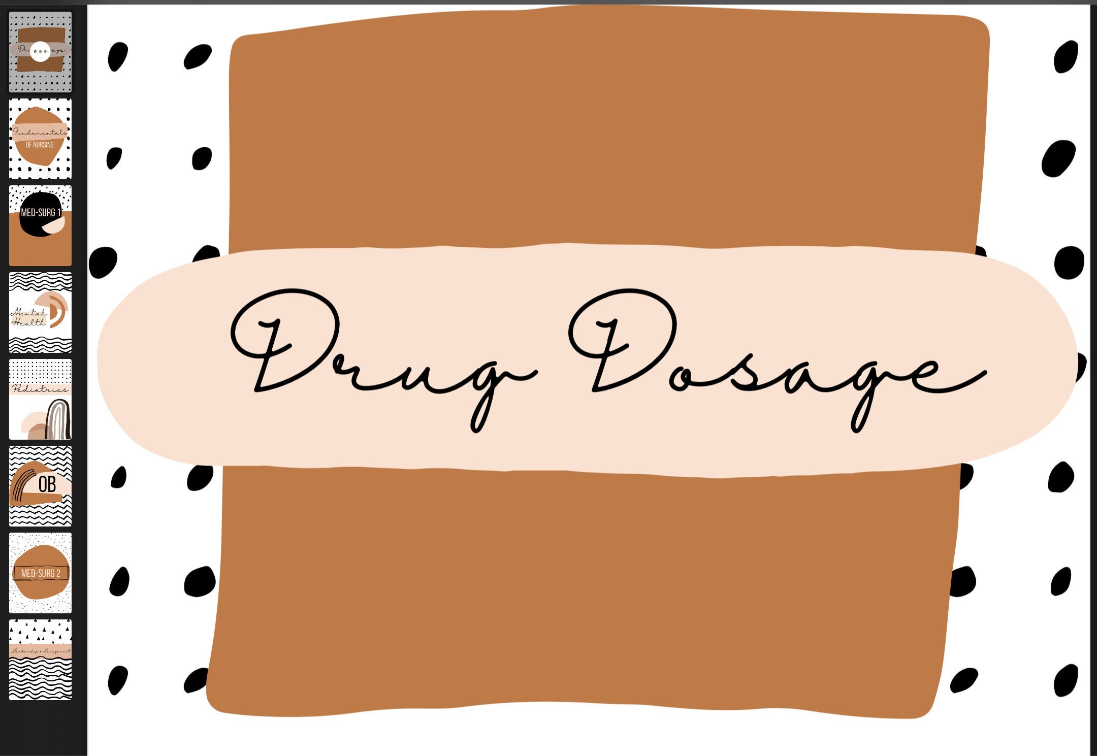 Nursing Student Binder Covers + Bonus Student Planner - Etsy