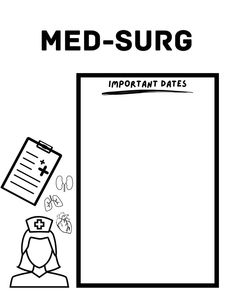 Nursing Student Binder Covers - Etsy