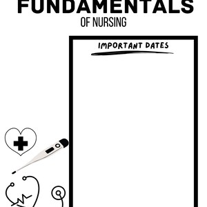 Nursing Student Binder Covers - Etsy