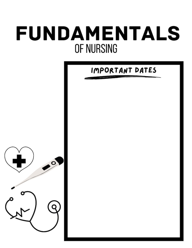 Nursing Student Binder Covers - Etsy