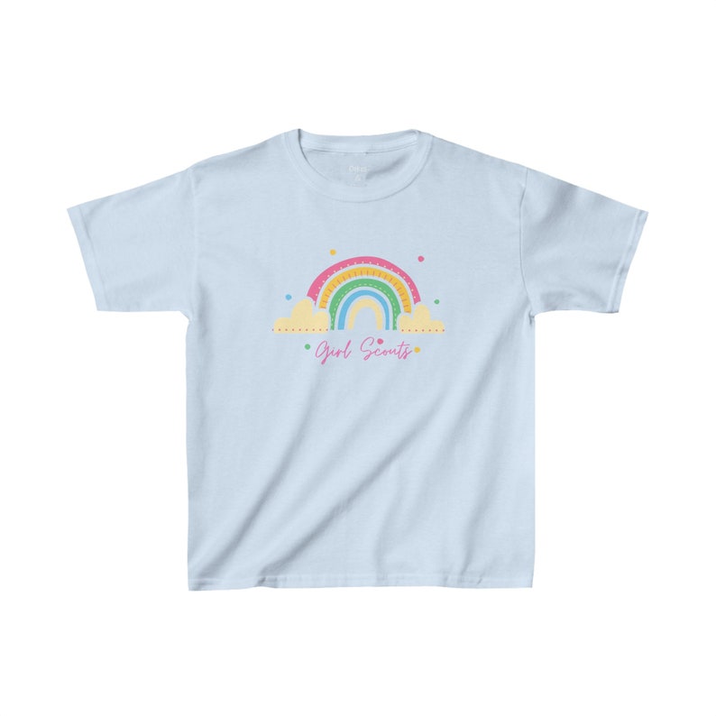 Girl Scout Rainbow T-shirt Bridging Gift - Etsy