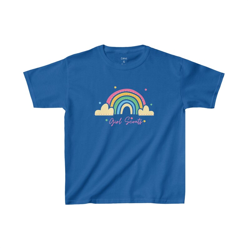 Girl Scout Rainbow T-shirt Bridging Gift - Etsy