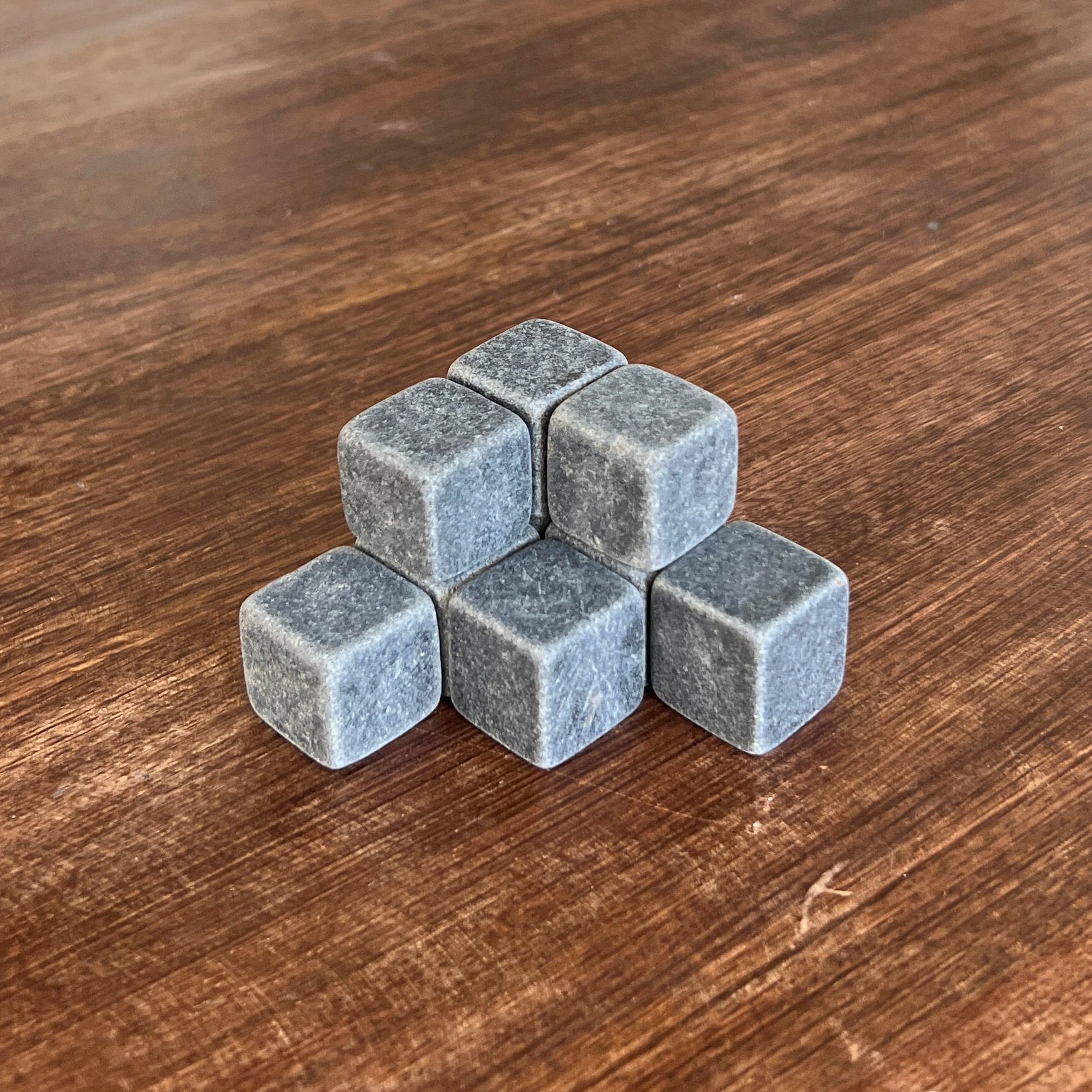 Deluxe Whiskey Stones Set 9 Pcs, Whiskey Rocks, Granite Ice Cubes, Personalisation Magnetic Gift ...