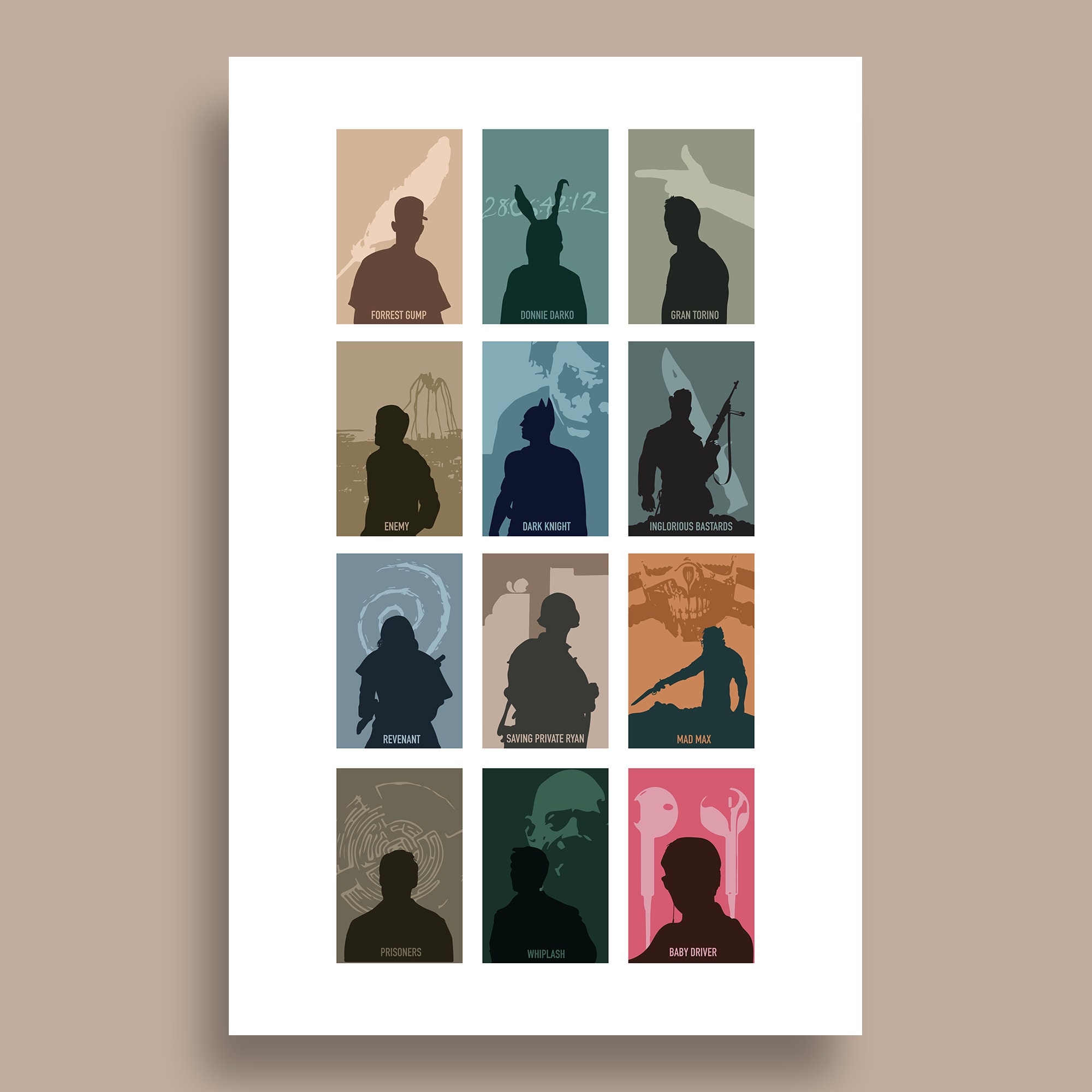 Multiple Movie Poster - Etsy
