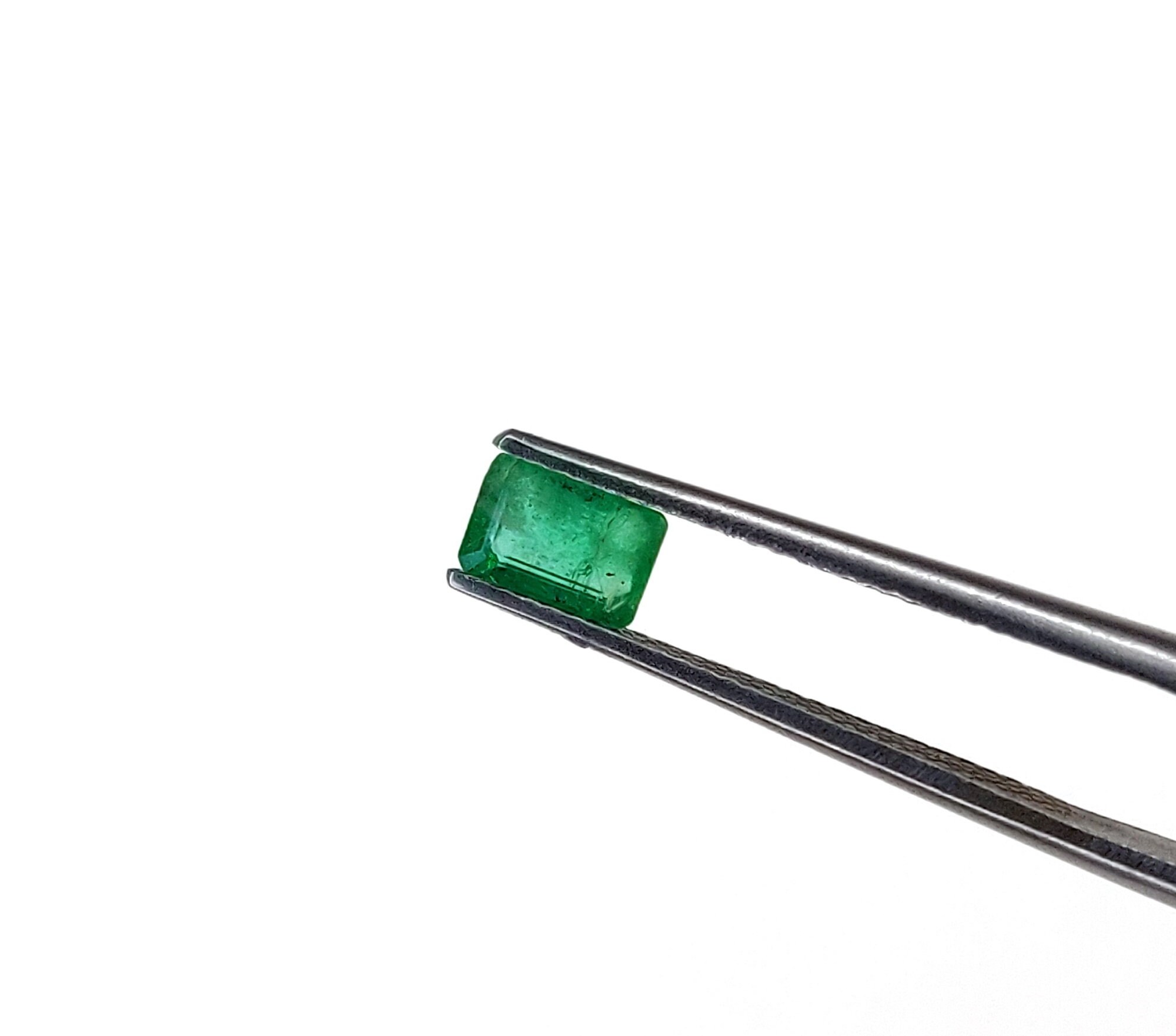 Emerald Octagon Shape Emerald Cut Stone 6x4mm Faceted Natural Gemstone ...