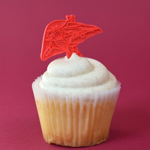 Liver Cupcake Toppers, Medical Cake Decorations, Gift for Doctor, Liver ...