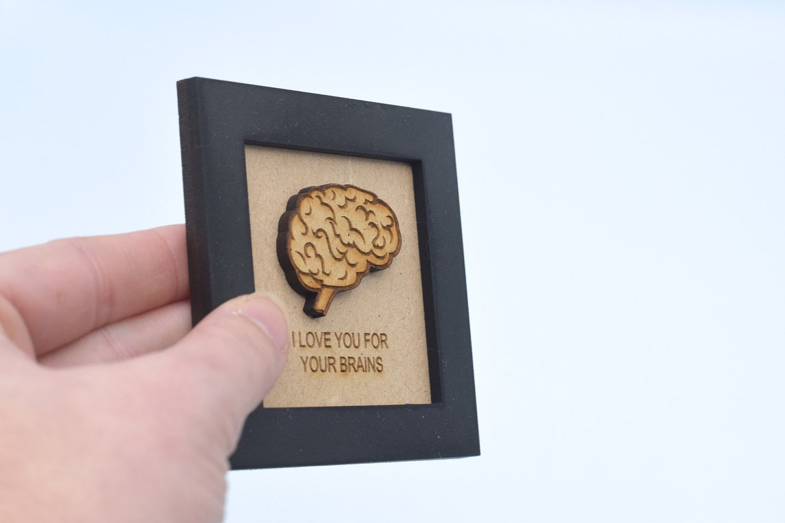 Mini Brain Frame Gift Neurologist Neuro Brain Neurology - Etsy