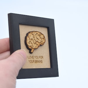 Mini Brain Frame Gift, Neurologist, Neuro, Brain, Neurology Gift, Brain ...